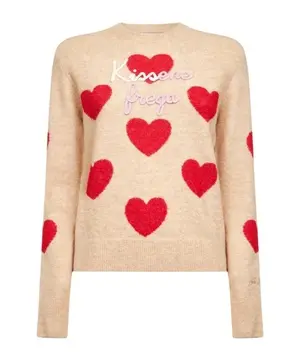 MC2 SAINT BARTH Crew Neck Sweater - Nude
