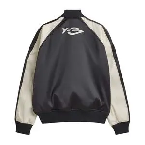 Y3 Liquid Logo Satin Souvenir Jacket