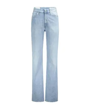 DONDUP High-waisted Jeans With Center Seam