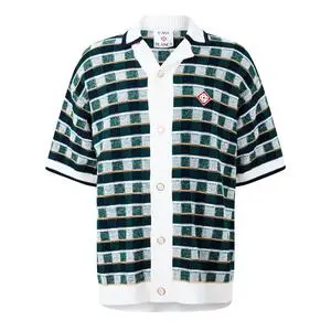 Casablanca Short-sleeved Button-up Shirt