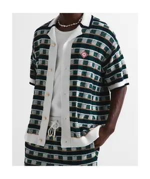 Casablanca Short-sleeved Button-up Shirt