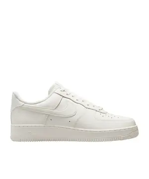 Nike Solid Color Leather Sneakers - No