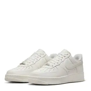 Nike Solid Color Leather Sneakers - No