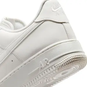 Nike Solid Color Leather Sneakers - No