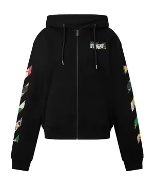 Off-White Long-sleeve Sweatshirt - Black