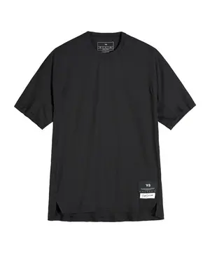 Y3 Lightweight Breathable Shortsleeve Top - Black