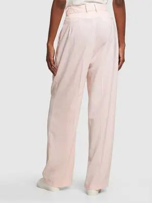 THE FRANKIE SHOP Tansy Pleated Fluid Pants