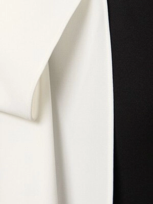 Roland Mouret Asymmetrical Stretch Cady Jumpsuit