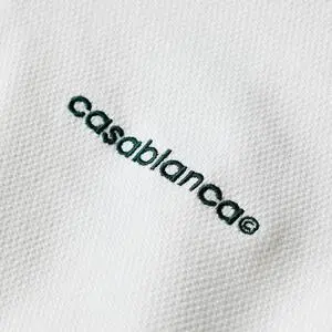 Casablanca Logo Short-sleeve Polo Shirt