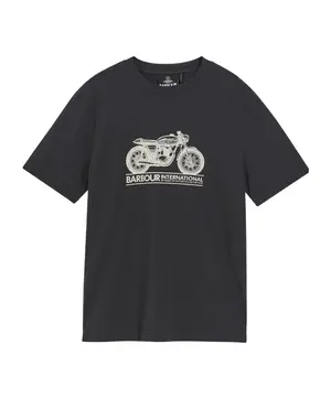 Barbour Graphic T-shirt - Black