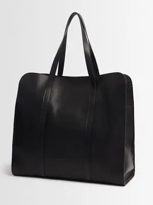 THE ROW Ben Leather Tote Bag