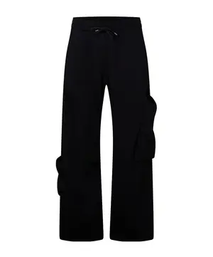 VIVIENNE WESTWOOD Wideleg Cargo Sweatpants - Black