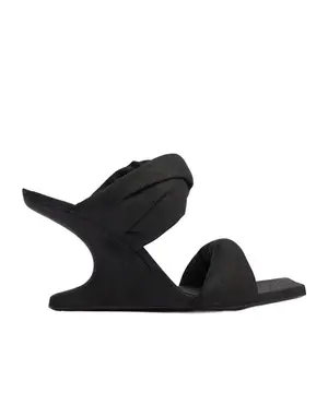 Rick Owens Block Heel Mules