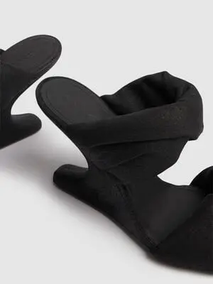 Rick Owens Block Heel Mules