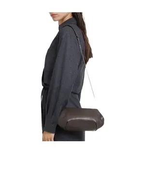 Brunello Cucinelli Shoulder Pouch With Chain Strap