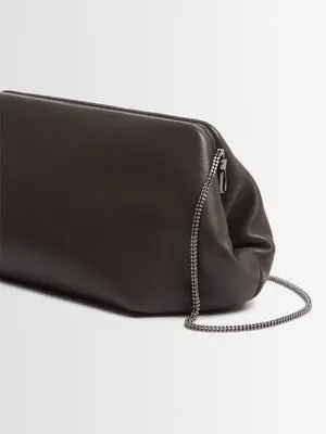 Brunello Cucinelli Shoulder Pouch With Chain Strap