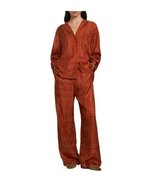 TOTEME Wide-leg Trousers With Elastic Waistband