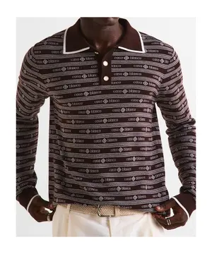 Casablanca Long-sleeve Polo Shirt