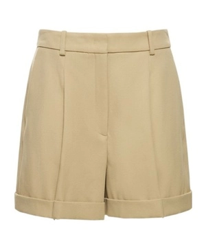 MICHAEL KORS Michael Kors High-Waisted Wide-Leg Cuffed Shorts