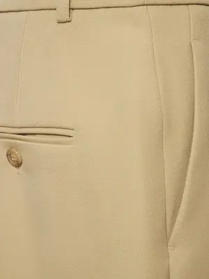 Michael Kors High-waisted Wide-leg Cuffed Shorts