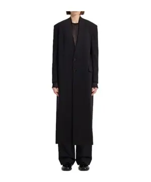 ANN DEMEULEMEESTER Single-breasted Coat With Shawl Collar