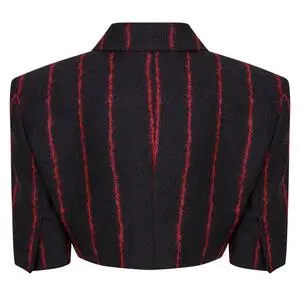 VIVIENNE WESTWOOD Striped Cropped Blazer