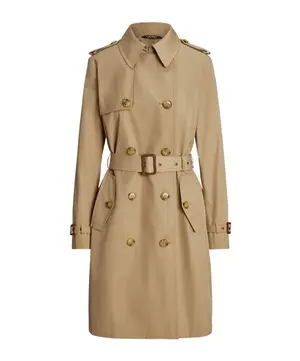 Ralph Lauren Double-breasted Mid-length Trench Coat - No