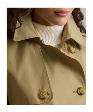Ralph Lauren Double-breasted Mid-length Trench Coat