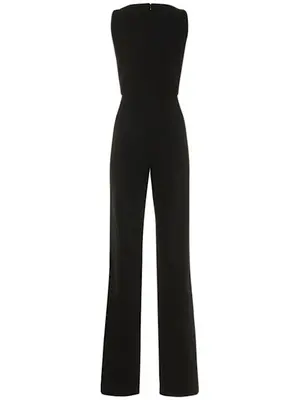 Michael Kors V-neck Wide Leg Jumpsuit