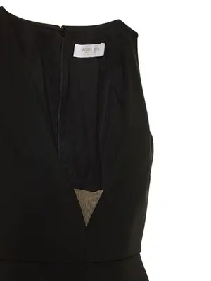 Michael Kors V-neck Wide Leg Jumpsuit - No