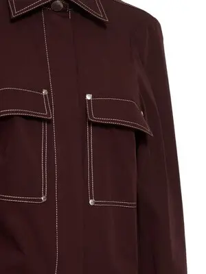 Stella McCartney Jumpsuit With Collar And Contrast Details
