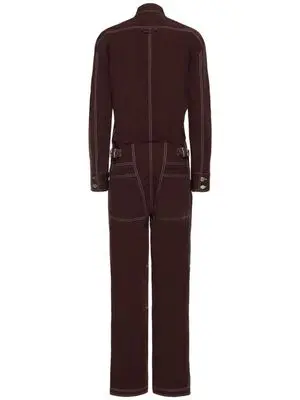 Stella McCartney Jumpsuit With Collar And Contrast Details
