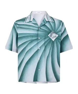 Versace Gradientprint Shortsleeve Shirt