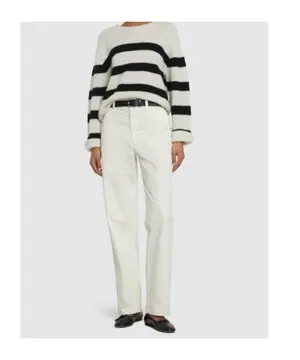 NILI LOTAN High-waisted Trousers - White