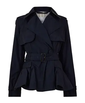 Burberry Peplum Trench Coat