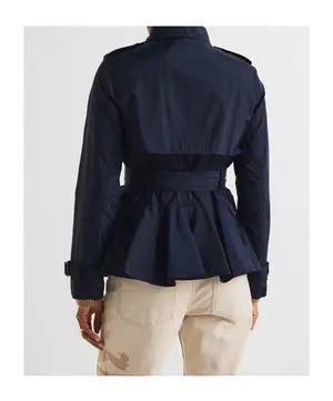 Burberry Peplum Trench Coat