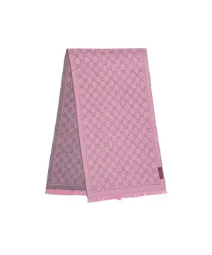 Gucci Pure Wool Scarf - Pink