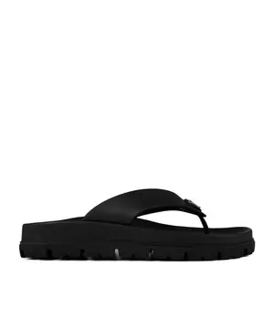 Prada Logo Flip Flops
