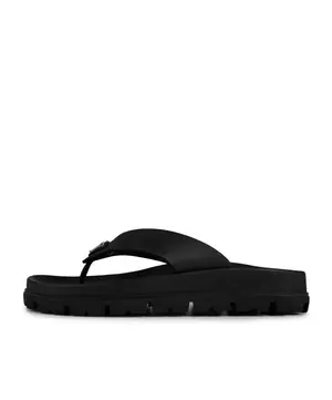 Prada Logo Flip Flops