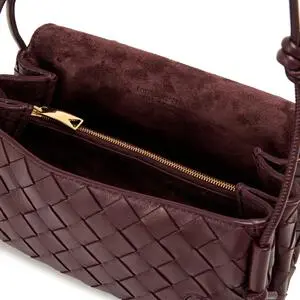Bottega Veneta Woven Leather Mini Bag - Black