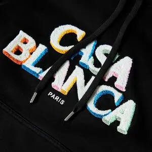 Casablanca Drawstring Hooded Sweatshirt
