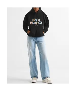 Casablanca Drawstring Hooded Sweatshirt