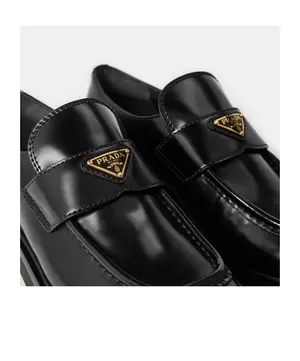 Prada Glossed Loafers