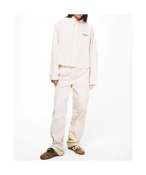 Miu Miu Striped Button-down Shirt
