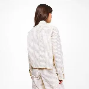 Miu Miu Striped Button-down Shirt