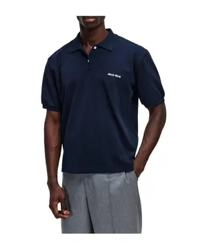 Miu Miu Short-sleeve Polo Shirt
