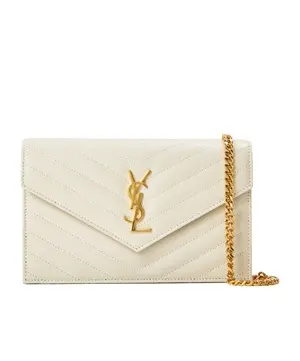 Saint Laurent Simple Single-shoulder Bag - Nude