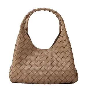 Bottega Veneta Bv Sml Hobo Ld62 - Brown