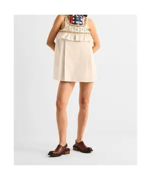 Miu Miu Embellished Mini Dress