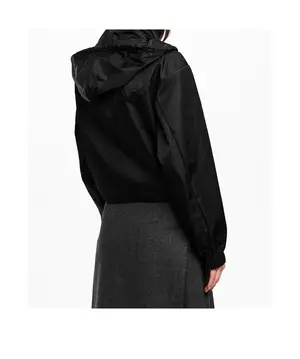 Prada Lightweight Cropped Zip-up Jacket
